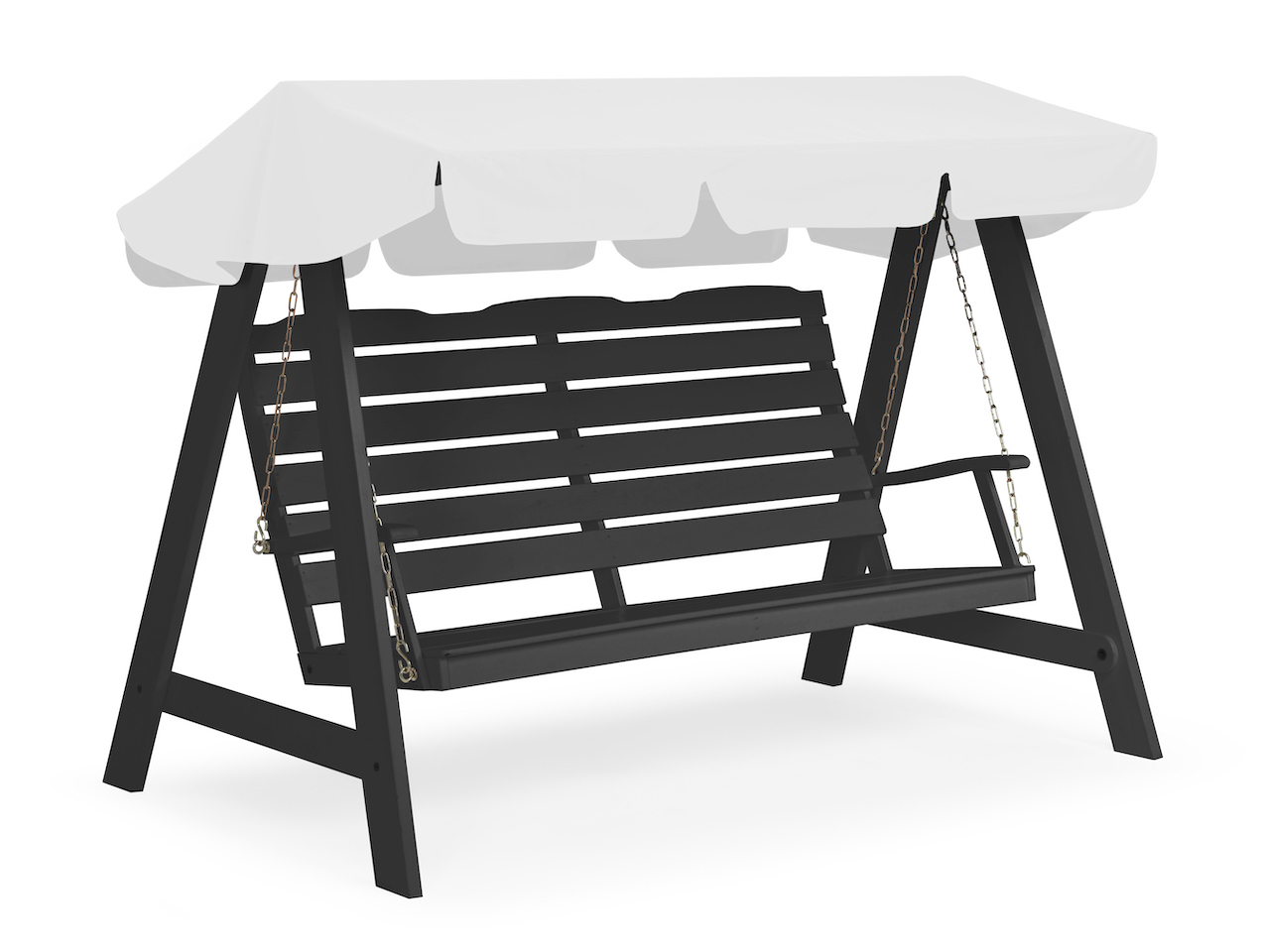 Dalom pihakeinu tumman harmaa netistä kotiinkuljetuksella - Kallen Kaluste