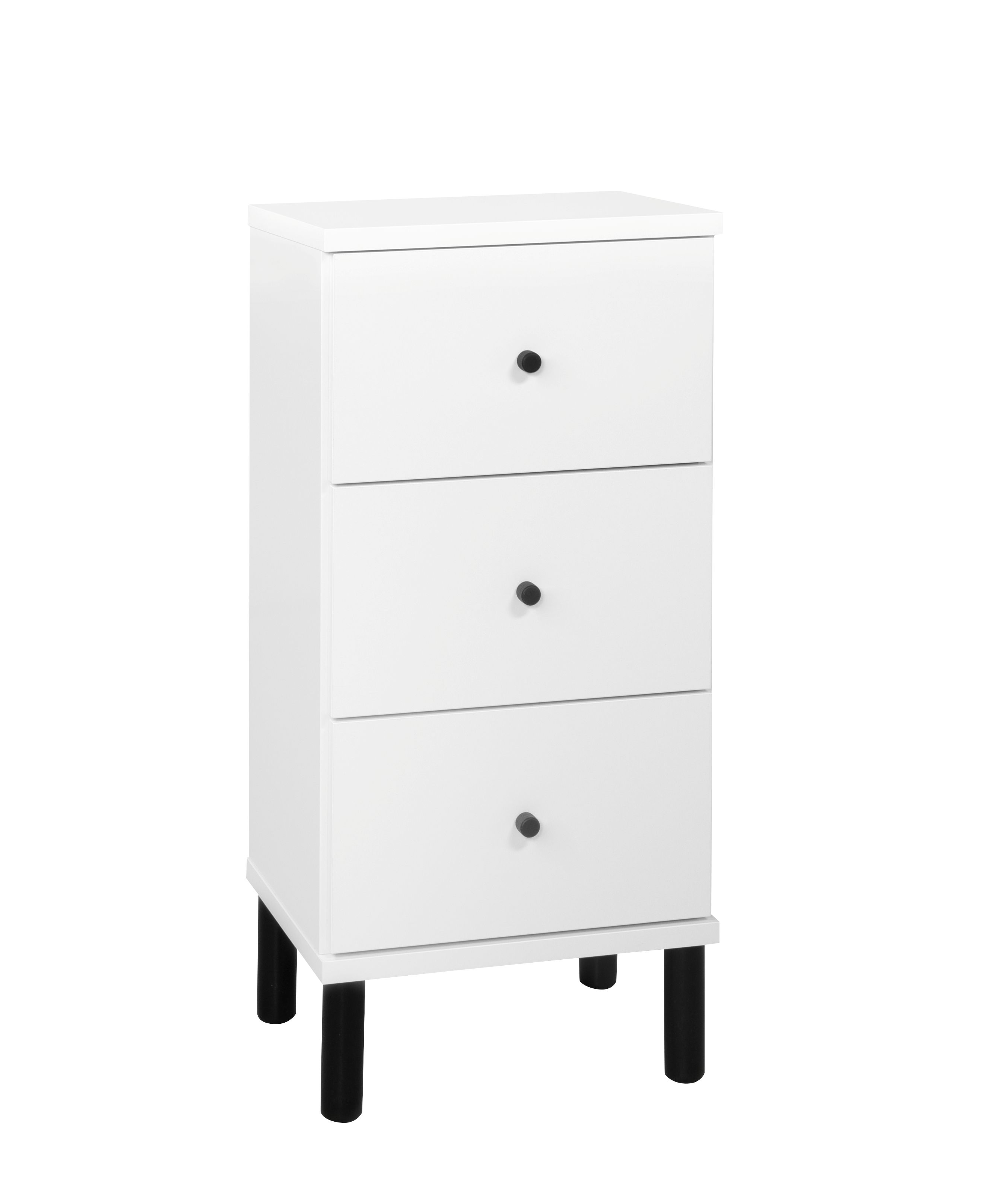 Olki lipasto 40/3, yöpöydäksi tai pieneksi lipastoksi! - Kallen Kaluste